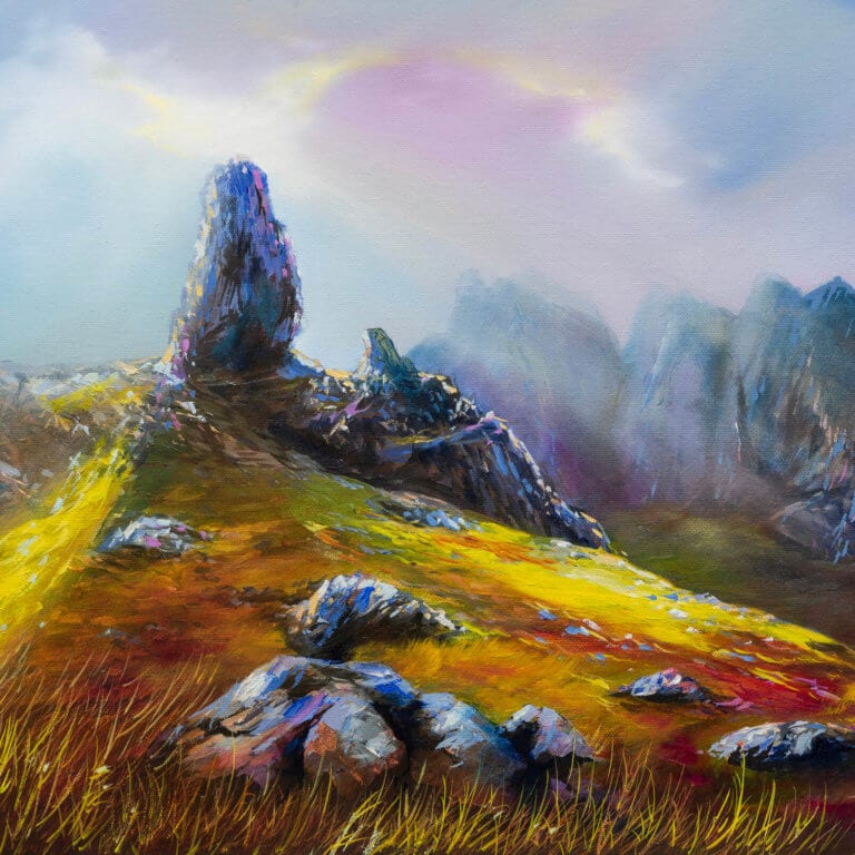 Skye Douglas Roulston - The Storr l The Canvas Art Gallery